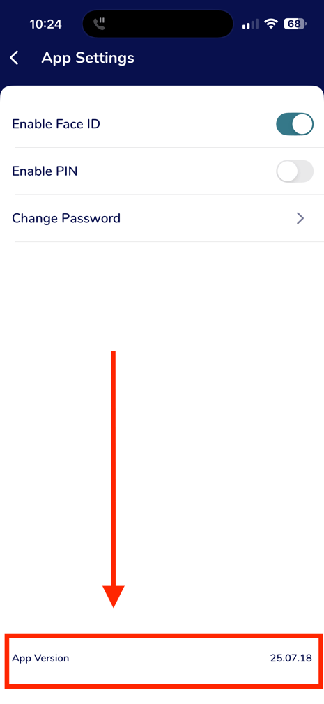 How do I update my mobile app to the latest version?